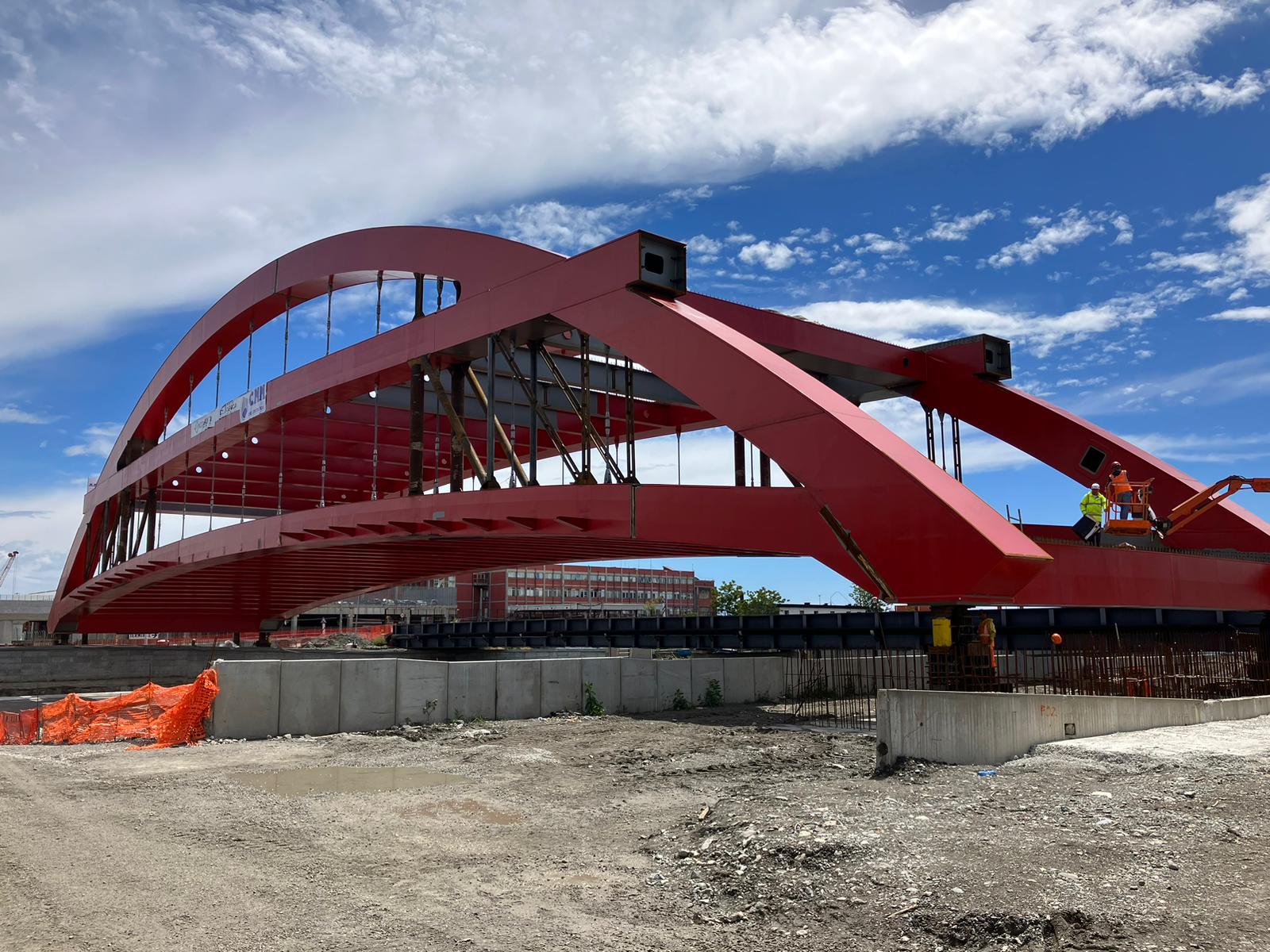 Launch of the new "Pope's Bridge" completed | F&M Ingegneria Spa