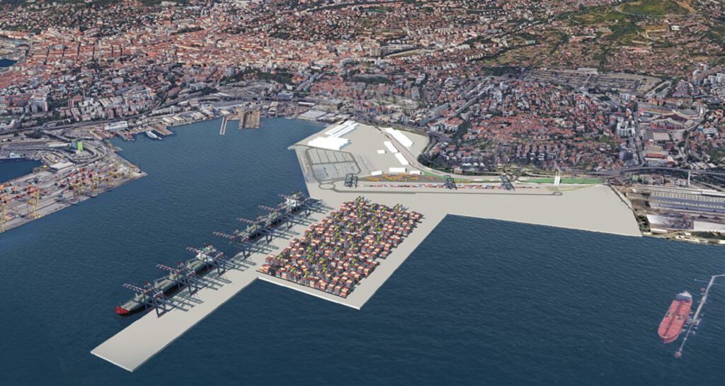Molo VIII of Trieste ready after 2027 | F&M Ingegneria Spa
